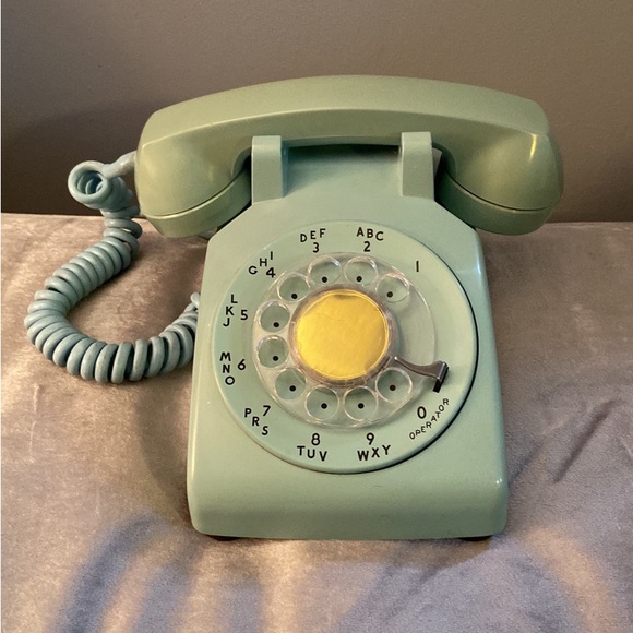 Western Electric | Other | Western Electric Rotary Phone Aqua Blue 5s ...